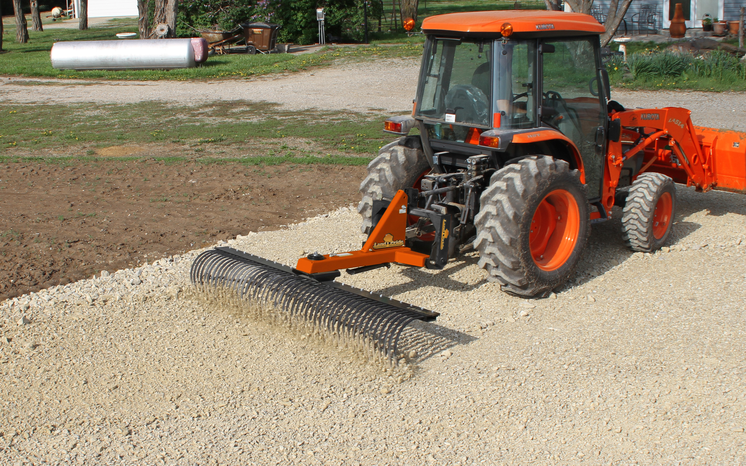 Land Pride LR1684 84" 3-Point Landscape Rake - Ravenscraft Implement, Inc.
